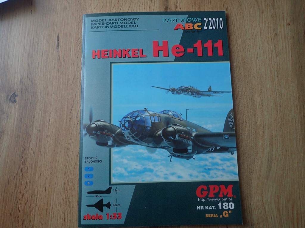 GPM HEINKEL He-111 H-6 GPM180 - 14027479557 - oficjalne archiwum Allegro