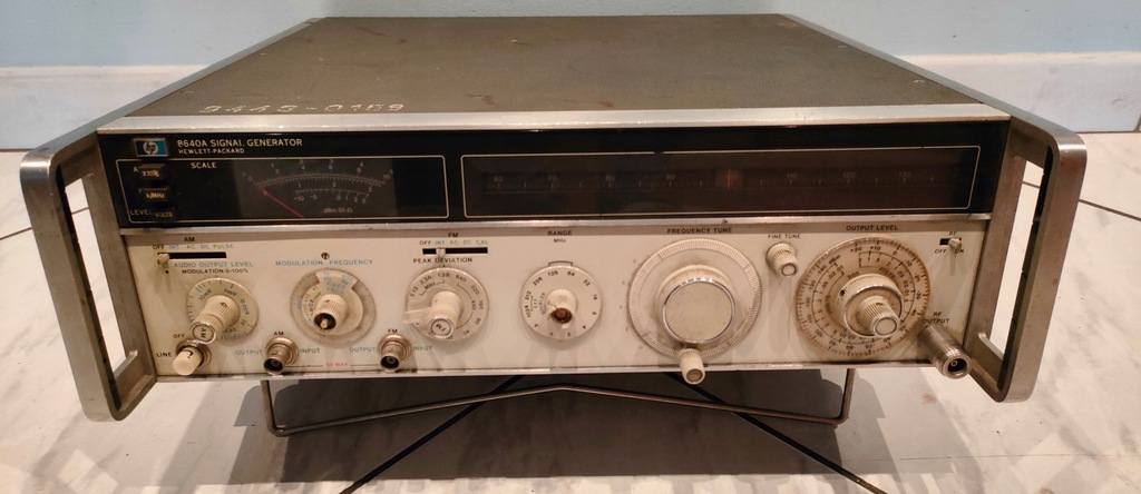 Generator HP 8640A Hewlett Packard do 520MHz - 13836265567 - oficjalne ...