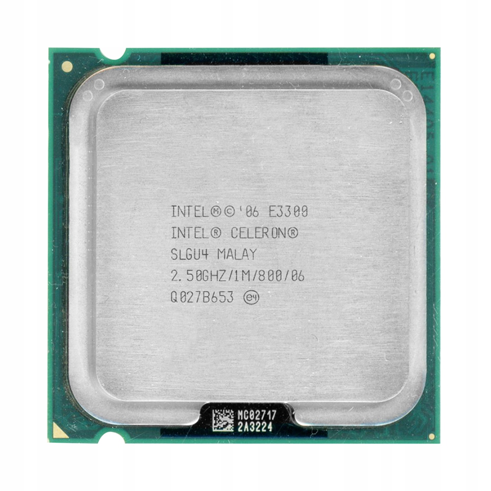 INTEL CELERON DUAL-CORE E3300 2.5GHz SLGU4 LGA775 - 13268172779 - oficjalne archiwum Allegro