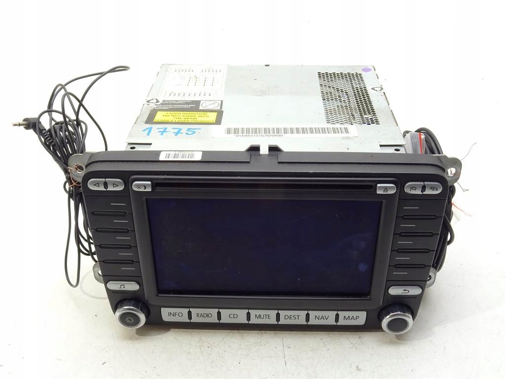 RADIO NAWIGACJA Volkswagen Golf V 1K0035198C - 11817094997 - oficjalne archiwum Allegro