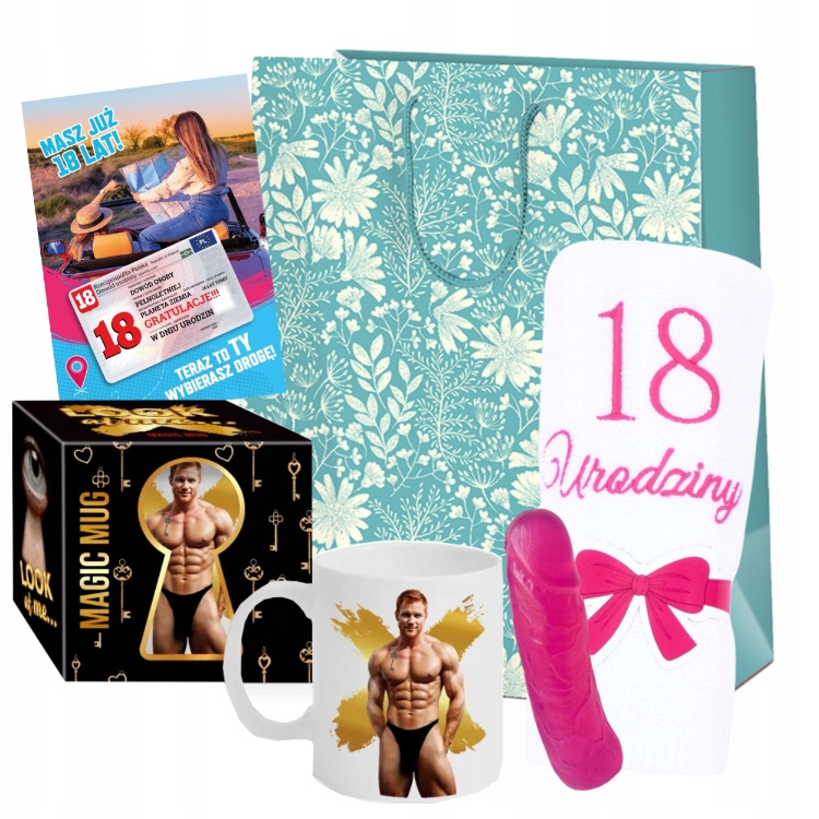 Prezent Na 18 Urodziny Dla Dziewczyny Zestaw Prezentowy - 15657394844 - oficjalne archiwum Allegro