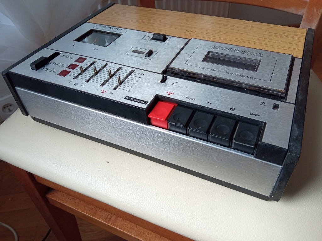 Magnetofon Unitra M532SD - 13538837185 - oficjalne archiwum Allegro
