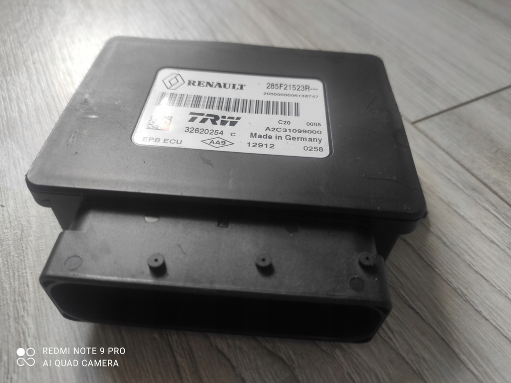 MODUŁ HAMULCA POSTOJOWEGO 285F21523R MEGANE SCENIC - 15178648879 - oficjalne archiwum Allegro