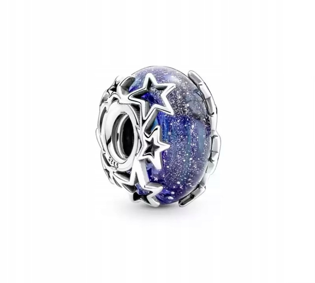 PANDORA MURANO BLĘKITNA GALAKTYKA I GWIAZDA S925 - 11337566334 ...