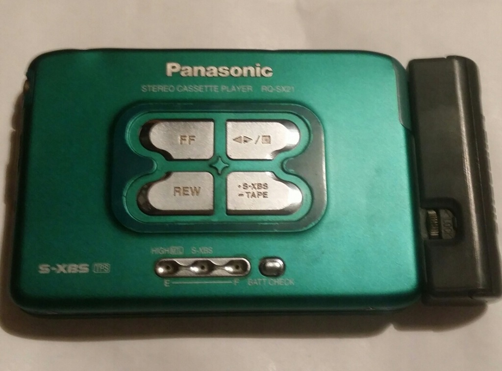 WALKMAN PANASONIC RQ-SX21 FULL LOGIC ALUMINIUM - 13144661210 ...