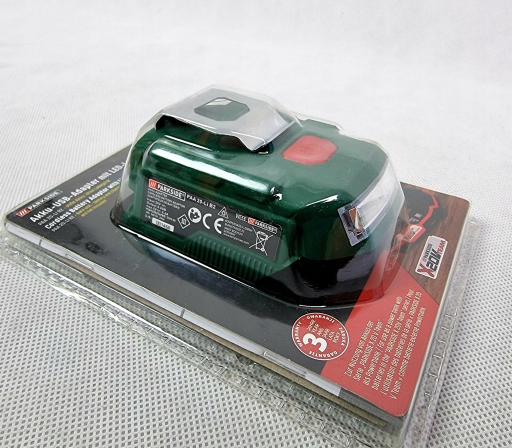 PARKSIDE Ładowarka USB adapter do akumulatorów - 11775151352 ...
