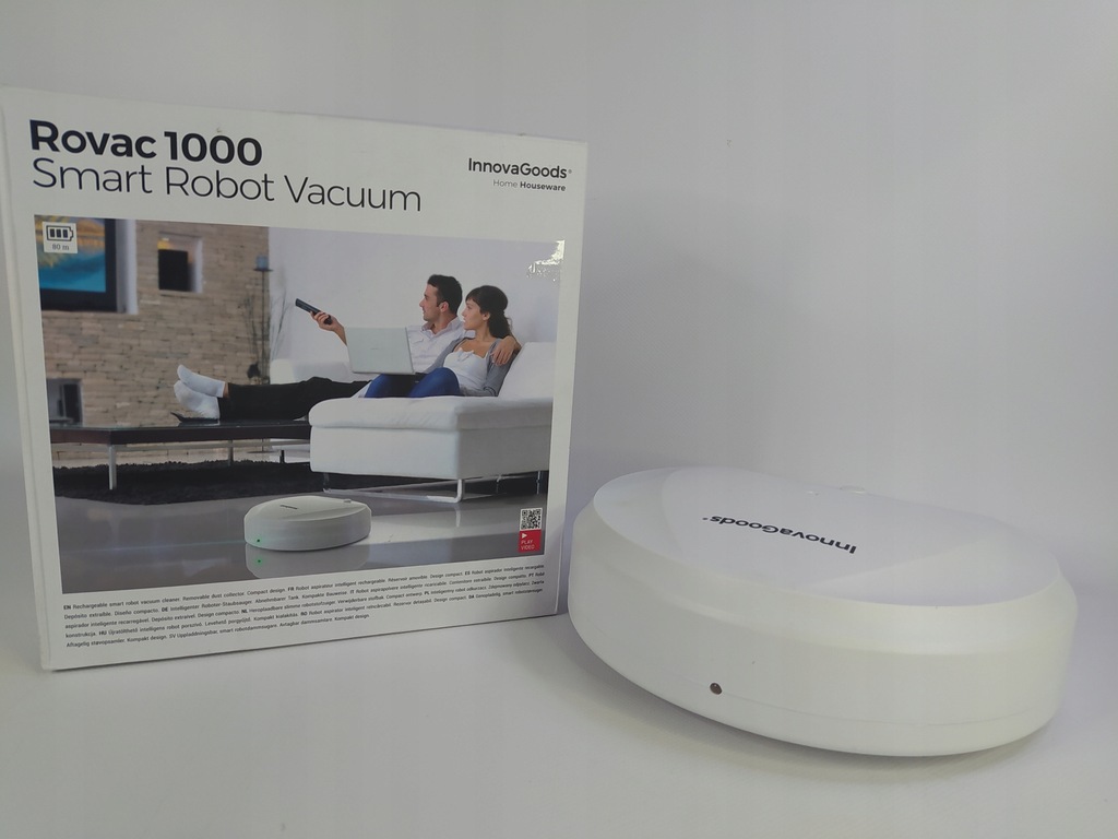 Robot Odkurzacz Rovac 1000 InnovaGood POWYSTAWOWY - 13094509818 ...