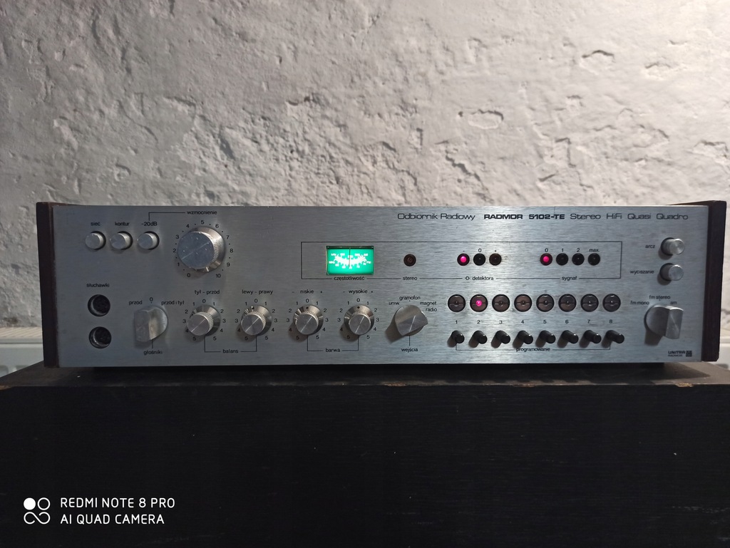 Amplituner Unitra Radmor 5102TE - 10541496170 - oficjalne archiwum Allegro