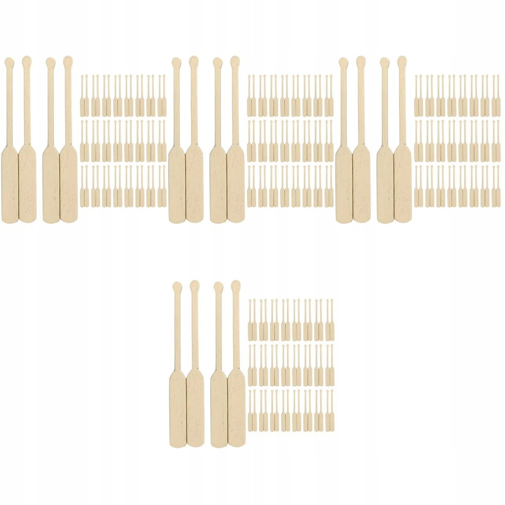 Miniature Wooden Paddle Kid Toy Boat Canoe Oar - 13939188444 ...