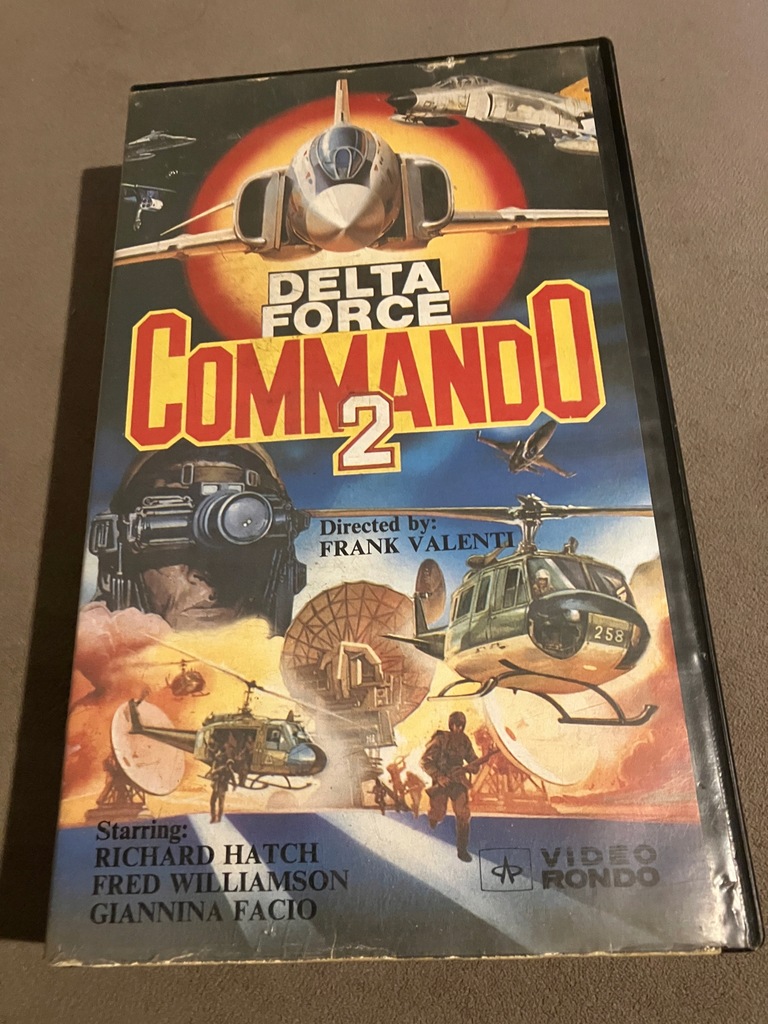 Delta Force Commando 2 kaseta VHS - 12651190955 - oficjalne archiwum ...