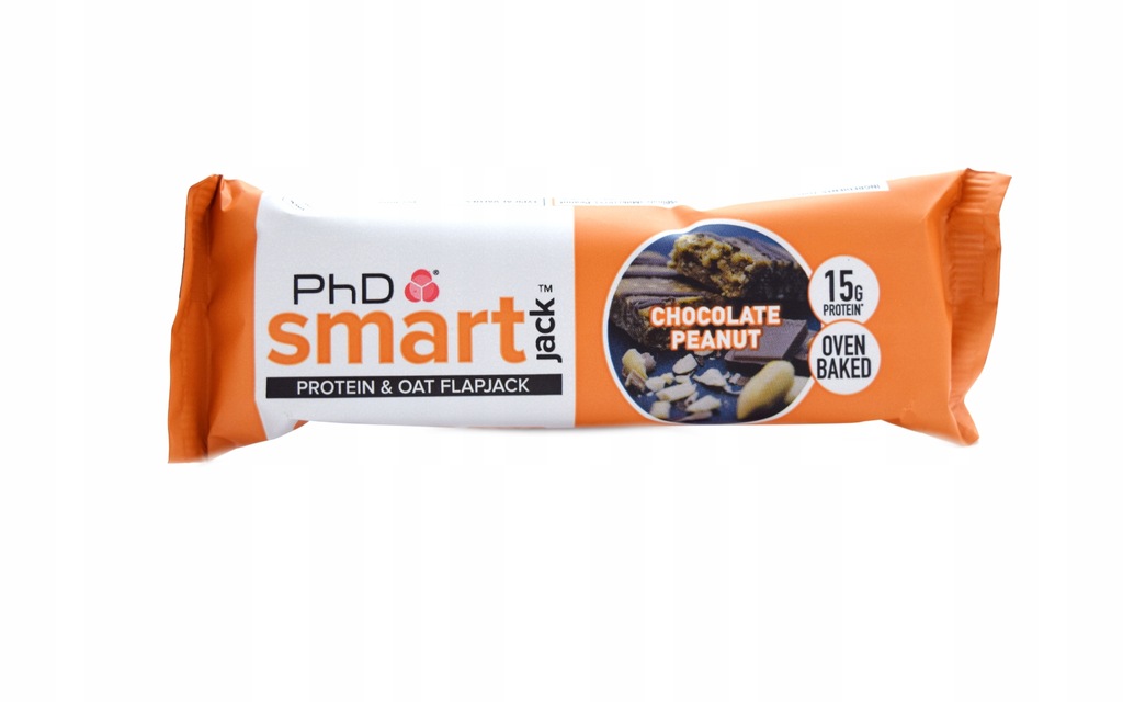 PhD Smart Jack 60g PROTEIN FLAPJACK BATON BIAŁKO - 10651738584 ...