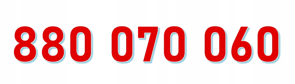 880 070 060 STARTER HEYAH ZŁOTY ŁATWY PROSTY NUMER KARTA PREPAID SIM ...