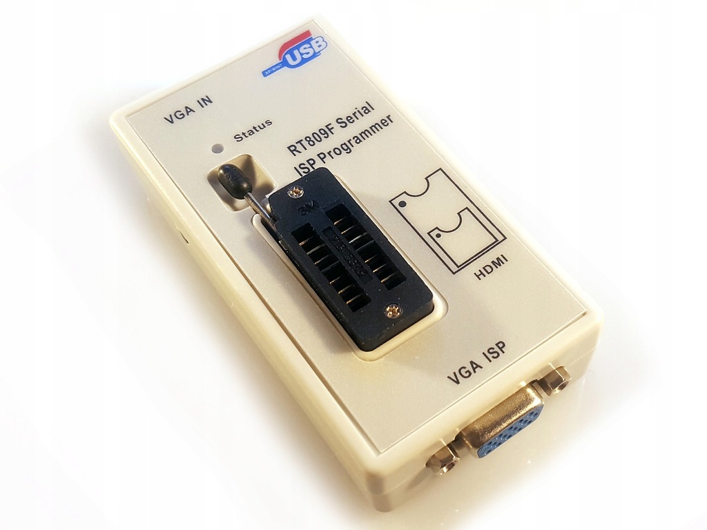 PROGRAMATOR RT809F EPROM FLASH VGA ISP KB9012QF - 11904726580 ...