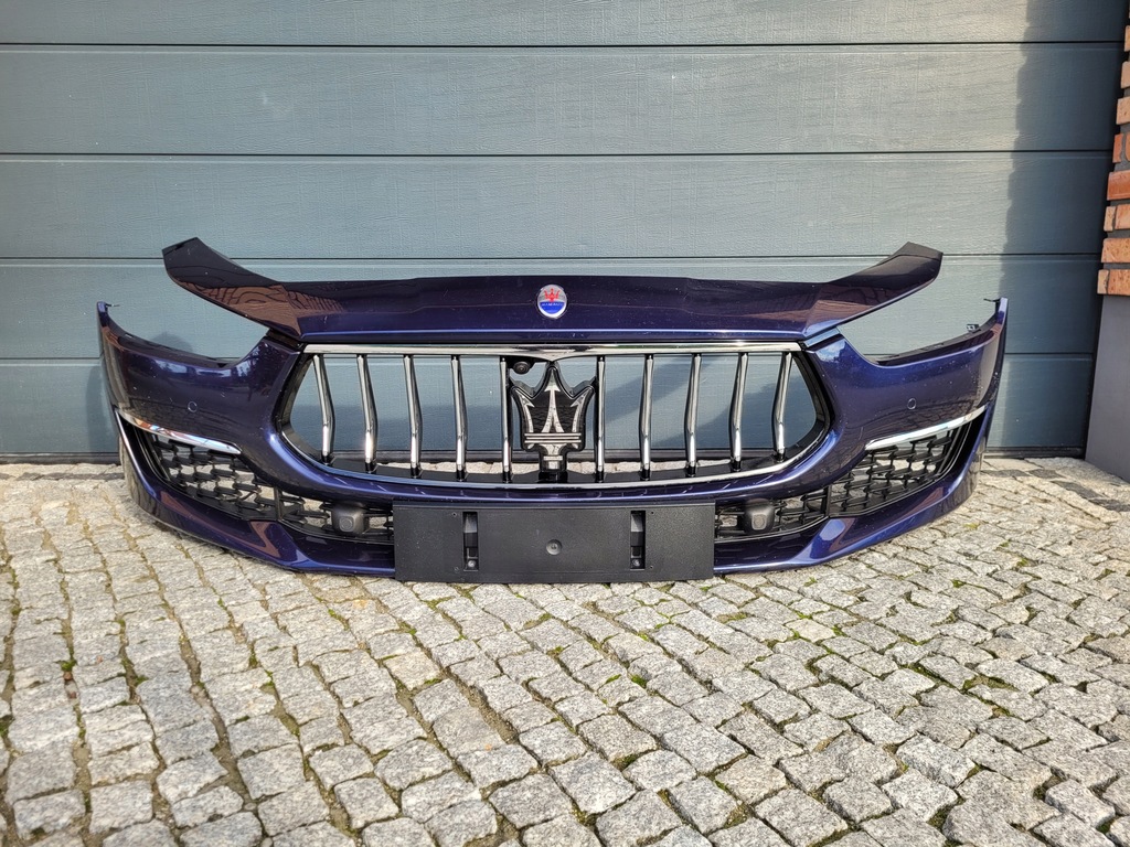 GHIBLI III M157 LIFT ZDERZAK PRZEDNI GRANLUSSO GRILL RADAR KAMERA ...