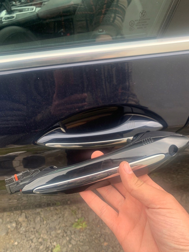 BMW F01 F06 F10 F11 F12 Klamka kierowca Keyless Go - 13312412859 ...