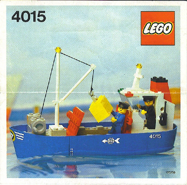 Lego City 4015 Freighter statek - 12363916703 - oficjalne archiwum Allegro