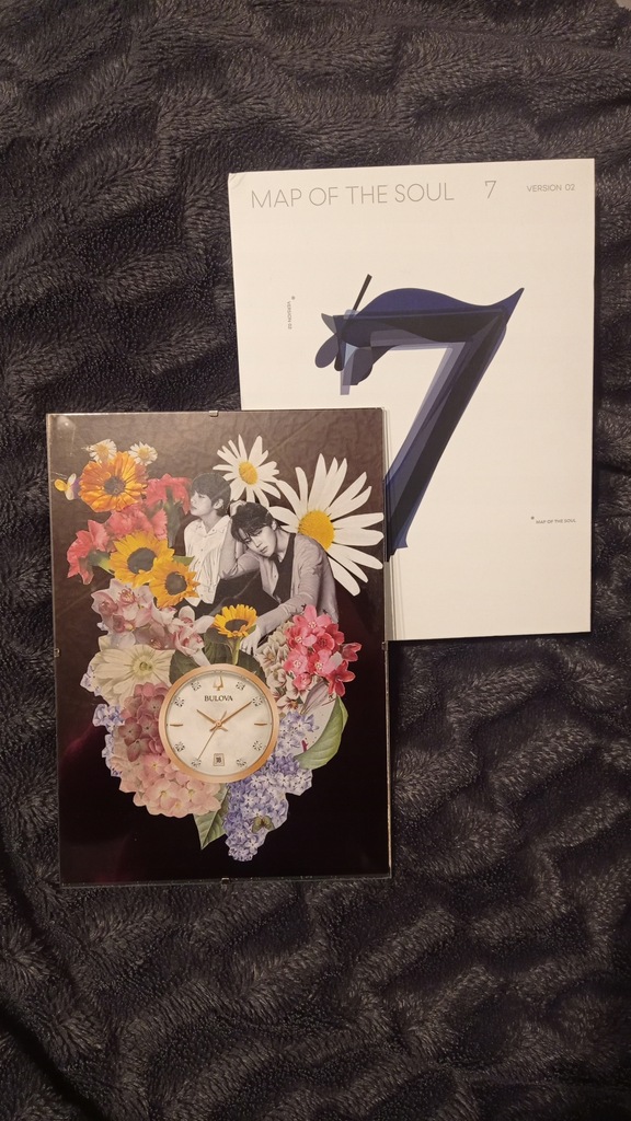 Album BTS MoTS:7 ver.2 + kolaż własnego autorstwa z Jiminem i ...