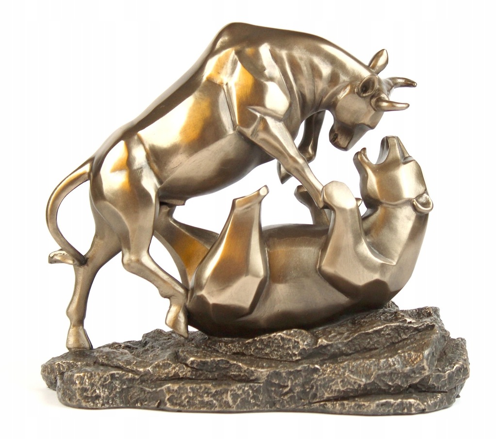 FIGURKA BYK i NIEDŹWIEDŹ VERONESE GIEŁDA HOSSA - 11578290148 ...