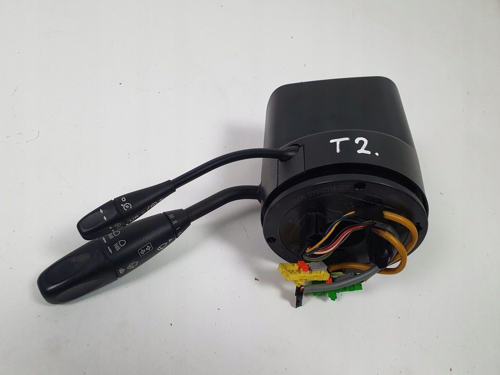 MERCEDES W203 PRZEŁĄCZNIK ŚWIATEŁ TEMPOMAT TAŚMA - 11540578489 ...