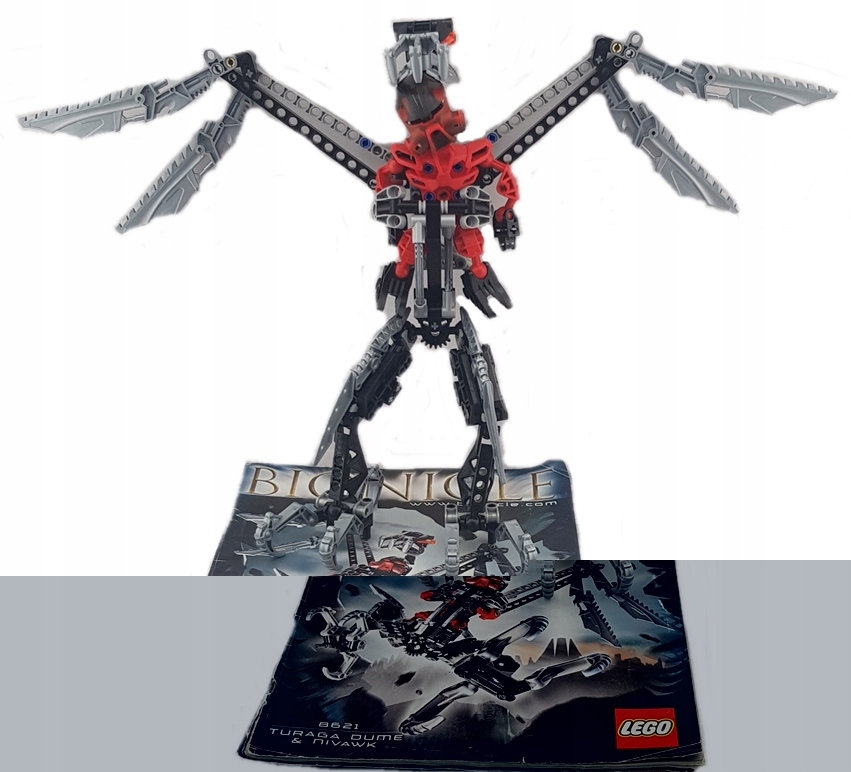 [24] LEGO BIONICLE 8621 Turaga Dume & Nivawk - 12532381389 - oficjalne ...