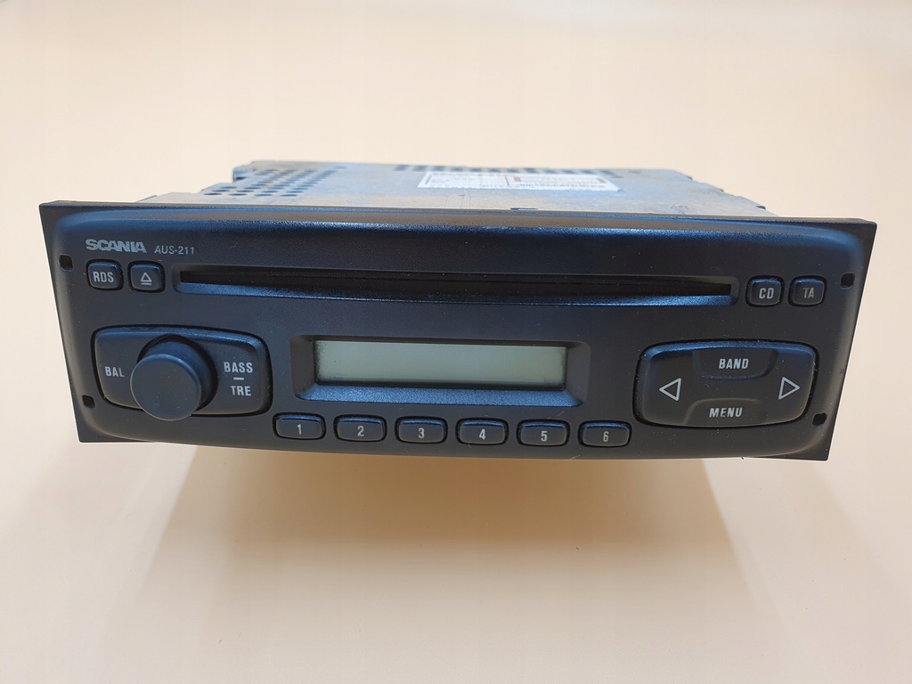 RADIO FABRYCZNE CD SCANIA R AUS-211 - 11374663162 - oficjalne archiwum ...