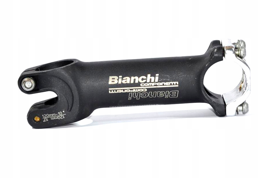 Mostek rowerowy szosowy klasyk BIANCHI 120 mm alu - 12926651206 ...