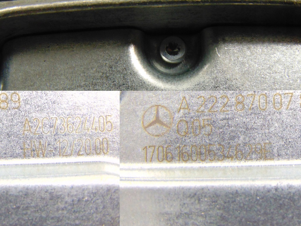 MODUŁ LED PRZETWORNICA MERCEDES V-KLASA KOMPLET - 13476121890 ...