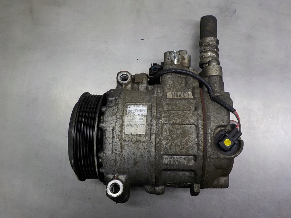 SPRĘŻARKA KLIMATYZACJI MERCEDES W211 A0012301411 - 12692586671 ...
