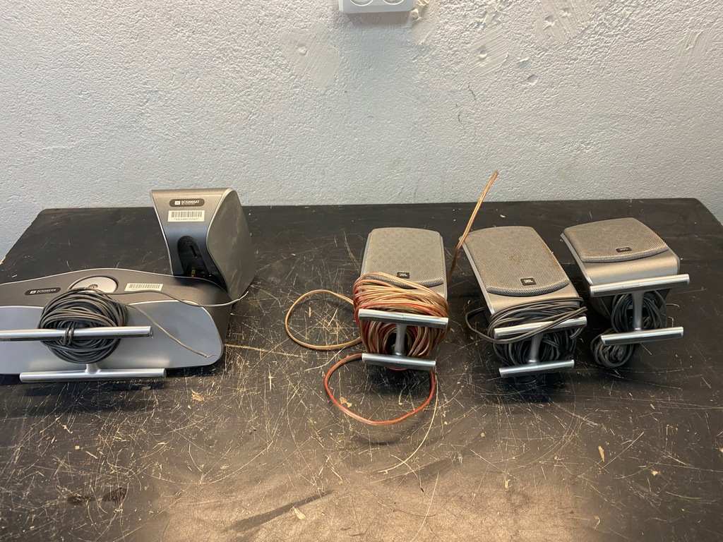 Kolumny satelity 4 szt + centralna jbl scs2000 - 13427026832 ...