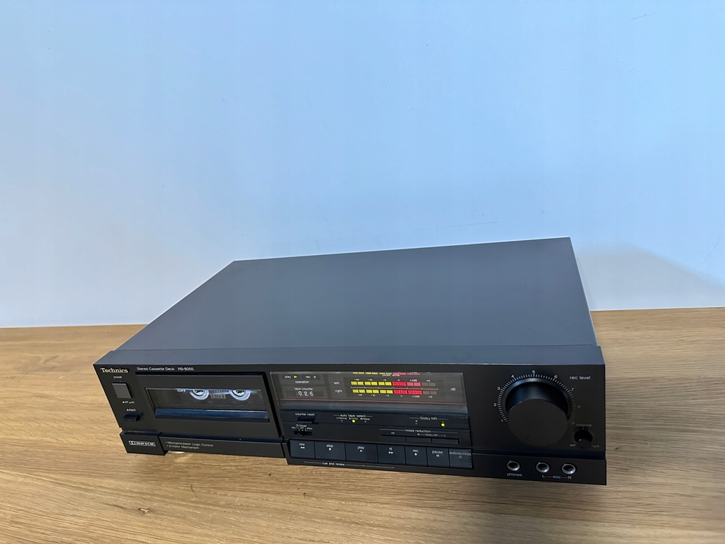 TECHNICS RS-B355 MAGNETOFON DECK JEDNOKASETOWY ŁADNIE NAGRYWA 100% ...