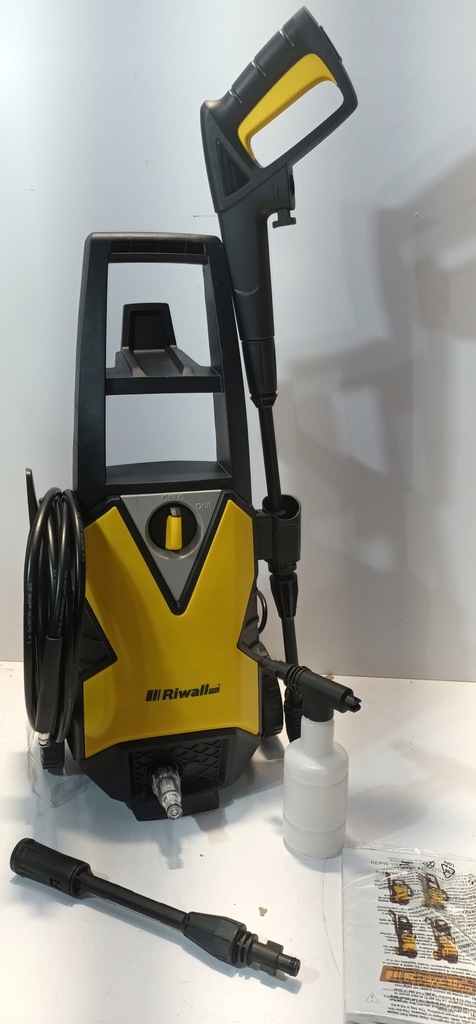 SAMOSSĄCA MYJKA CIŚNIENIOWA RIWALL 230 BAR ew Turbo ALUMINIOWA POMPA 1500W - 15108095731 ...