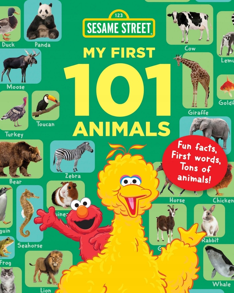 Sesame Street My First 101 Animals (2020) - 12898252929 - oficjalne ...