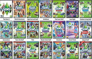 THE SIMS 3 STEAM + WSZYSTKIE DODATKI DLC HIT SKLEP - 7092039572 ...