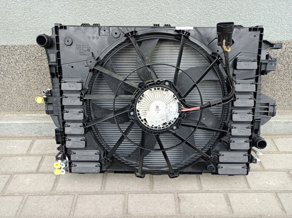 KOMPLET CHŁODNIC PORSCHE CAYENNE 3.0 TDI 10-18r - 12300753371 ...