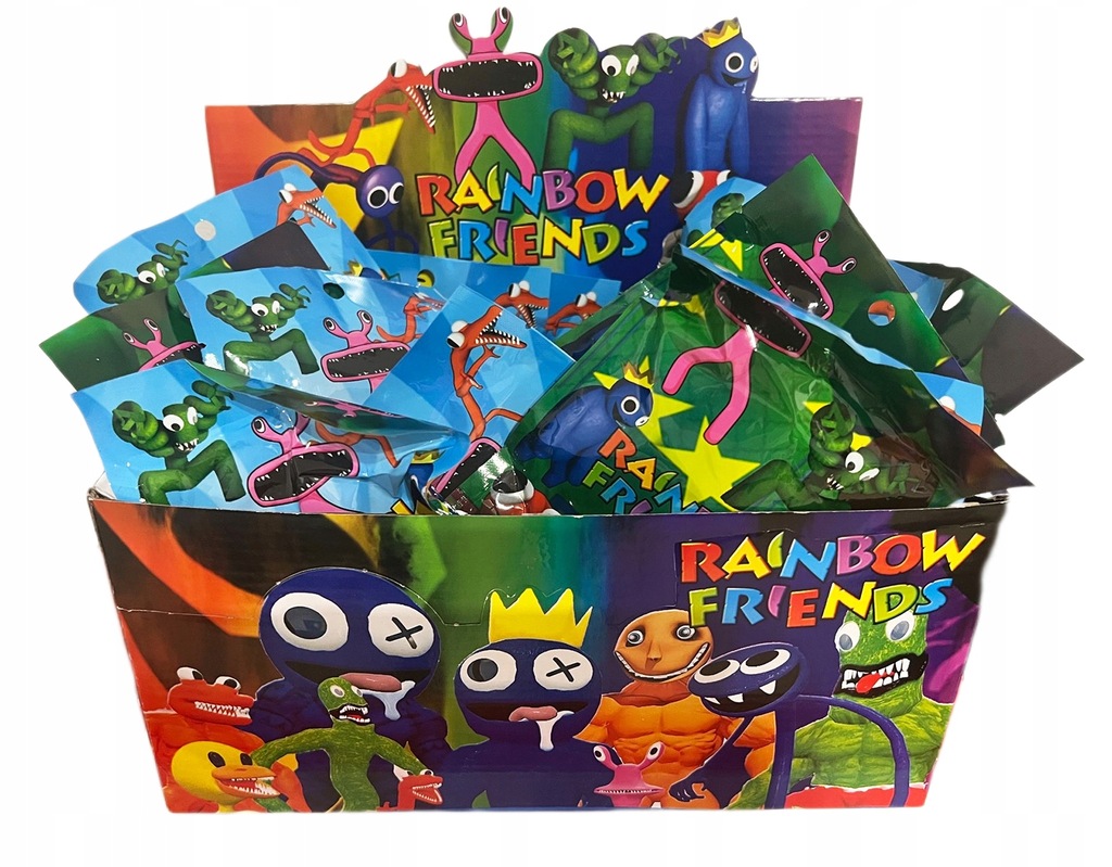24 SZT FIGURKI SASZETKA RAINBOW FRIENDS ROBLOX - 12881078936 ...