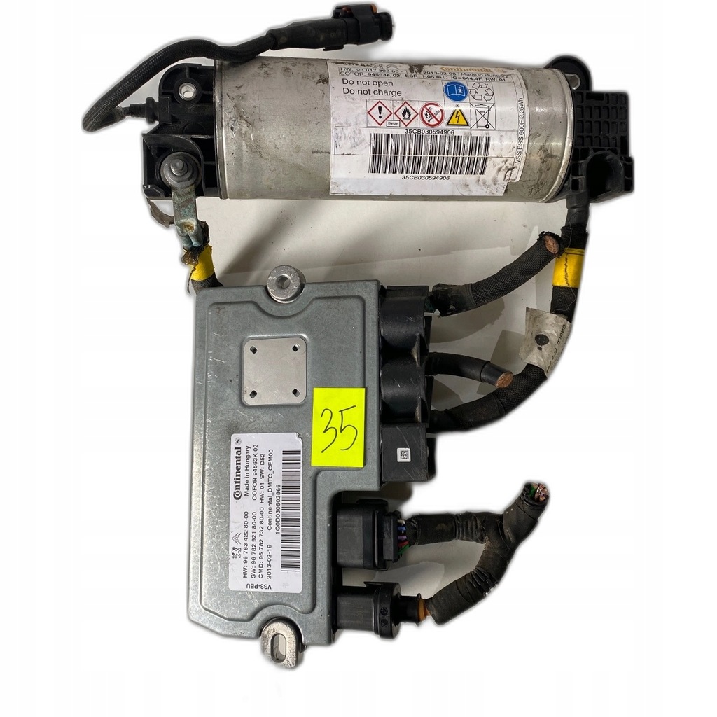 Moduł sterowania start stop kondensator Citroen C4 Picasso ...