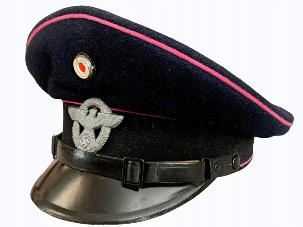 Czapka niemiecka III Rzesza Feuerschutz polizei - 11049578641 ...