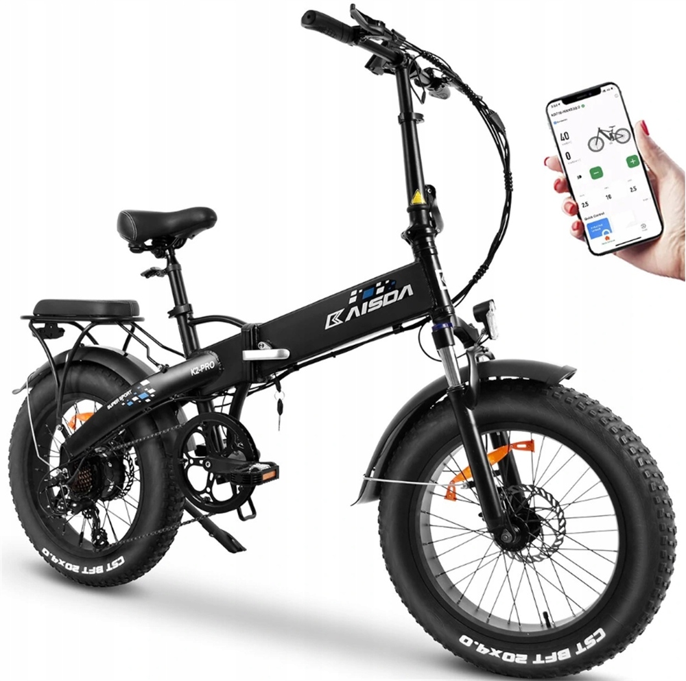 rower elektryczny Składany KAISDA 250W 25km/h 20" fabike Męski/Damski ...