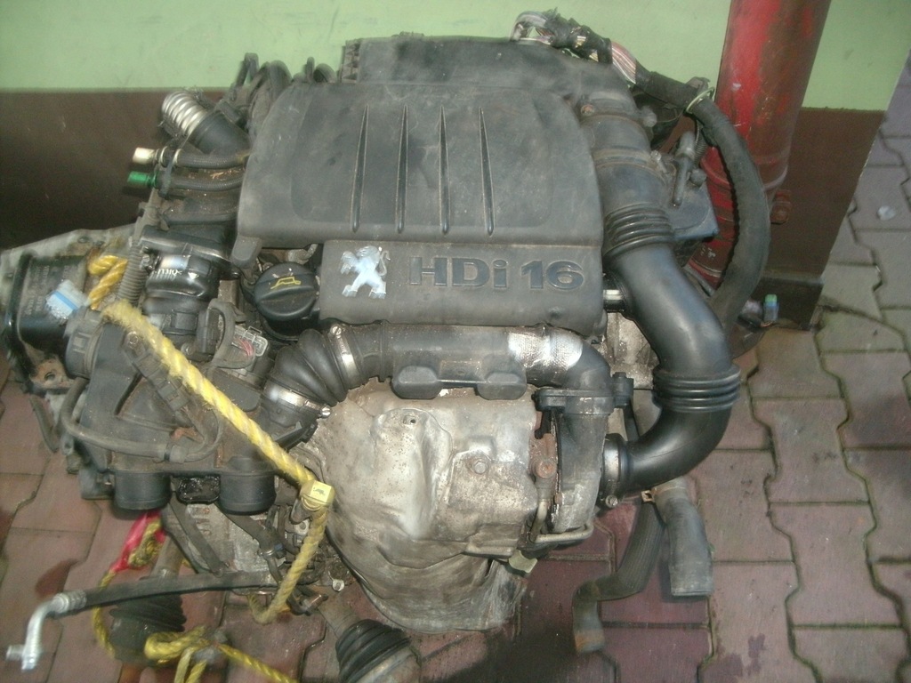 SILNIK CITROEN PEUGEOT FORD 1.6 HDI TDCI DV6TED4 - 13131105220 - oficjalne archiwum Allegro