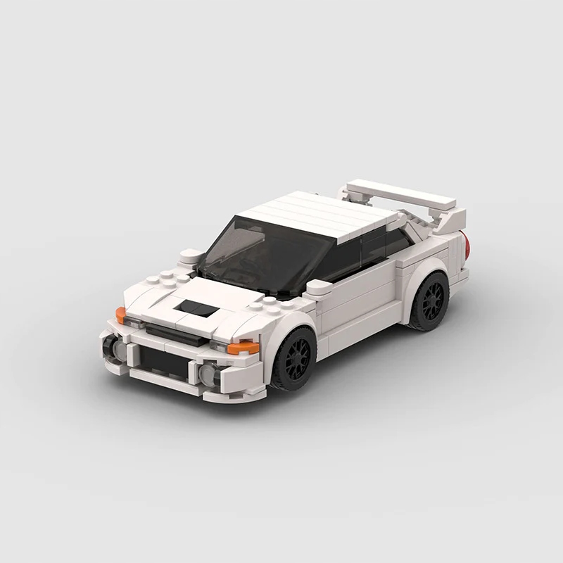 Mitsubishi Lancer Evolution Evo 5 Gen X Biały Klocki LEGO - 15136591069 ...