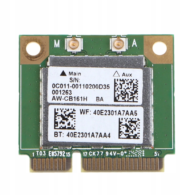 KARTA WIFI REALTEK MODEL RTL8821AE COMBO MODULE - 10758672740 ...