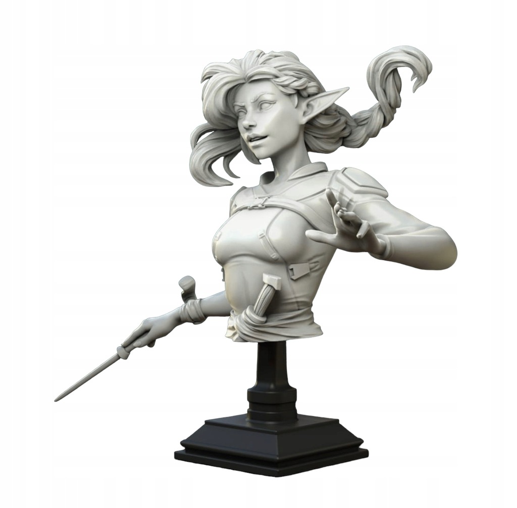 Vaelia Arra bust figurka rpg dnd druk 3d 8k - 13339528722 - oficjalne archiwum Allegro