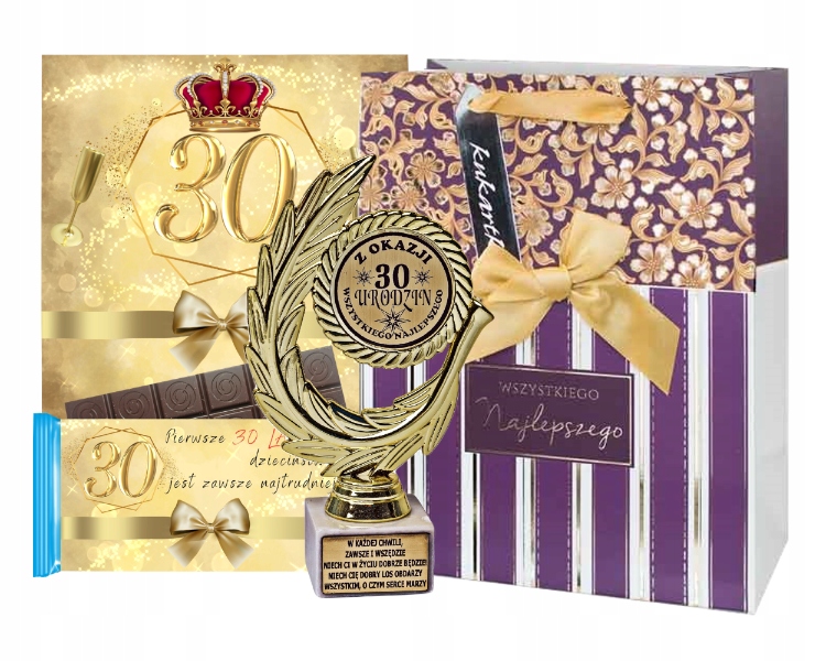 Prezent Na 30 Urodziny Dla Kobiety Zestaw Prezentowy - 13933700605 - oficjalne archiwum Allegro