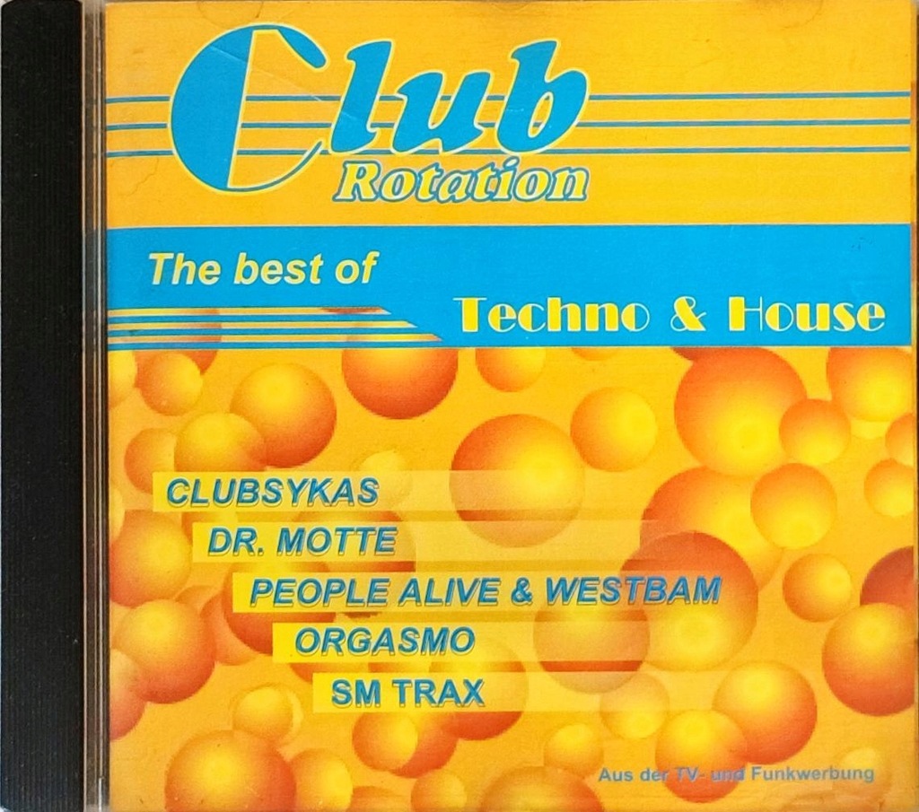 CD CLUB ROTATION THE BEST OF TECHNO & HOUSE - 14280219277 - oficjalne ...
