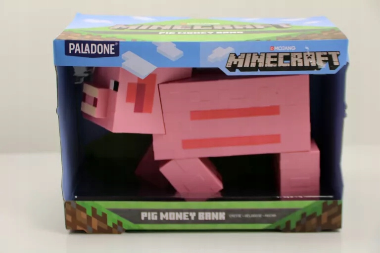 SKARBONKA ŚWINKA MINECRAFT PIG MONEY BANK - 13477894780 - oficjalne ...