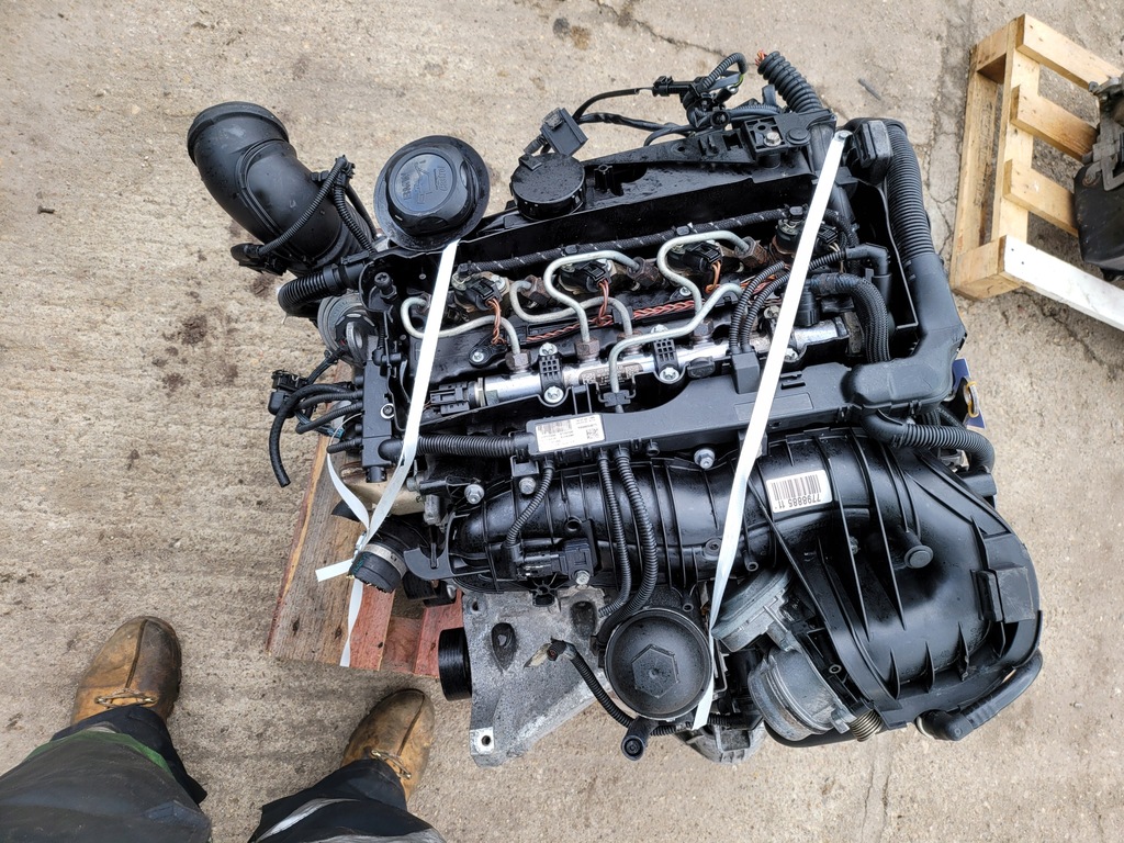 SILNIK BMW N47D20A KOMPLETNY! - 10483557096 - oficjalne archiwum Allegro