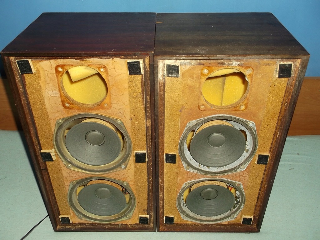 KOLUMNY UNITRA TONSIL ZG25C + maskownice - 13469800917 - oficjalne ...