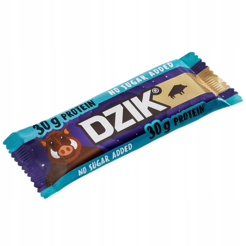 WK DZIK Baton proteinowy DZIK 60g - 30g białka - 13525288479 ...
