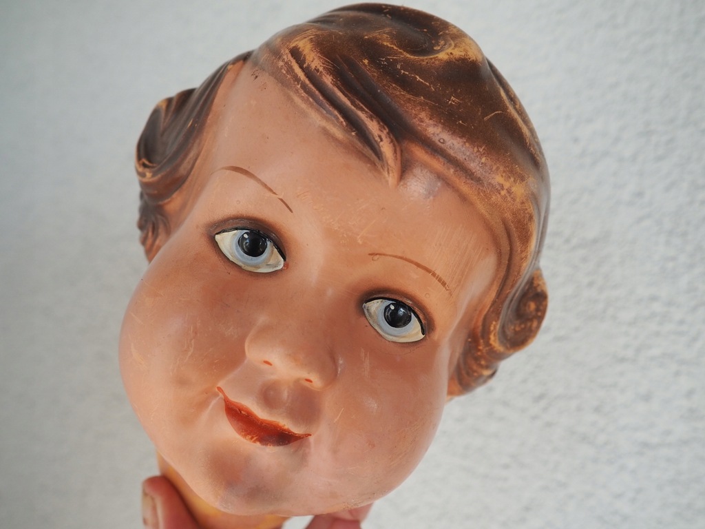 Duża Lalka celuloidowa 1887-1932 Heubach Germany - 12707296776 ...