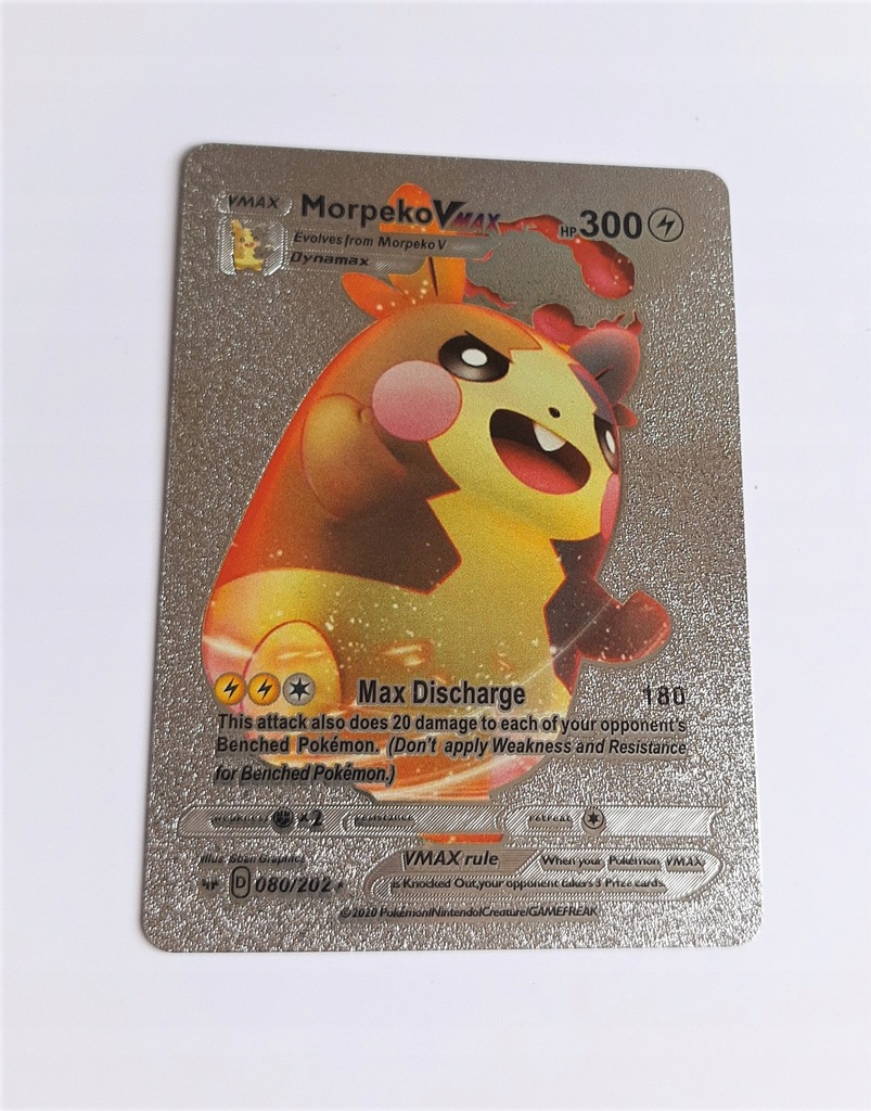 Karta Pokemon Morpeko Vmax Silver - 12806073580 - oficjalne archiwum ...